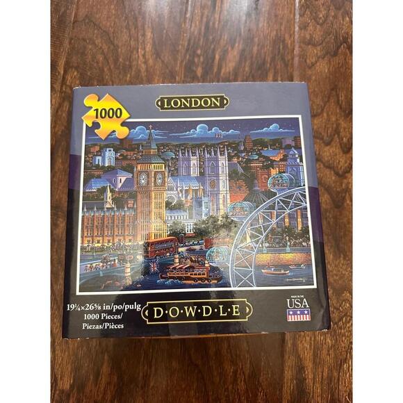 Dowdle | Games | New Dowdle Jigsaw Puzzle 00pc London Folk Art Eric ...